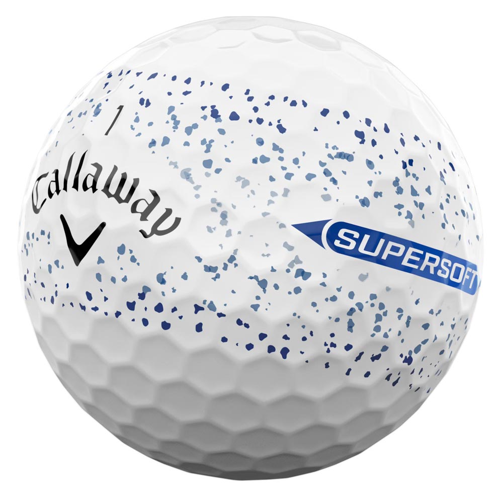 Callaway Supersoft Splatter '25 Golf Balls - Dozen – Golf Warehouse NZ