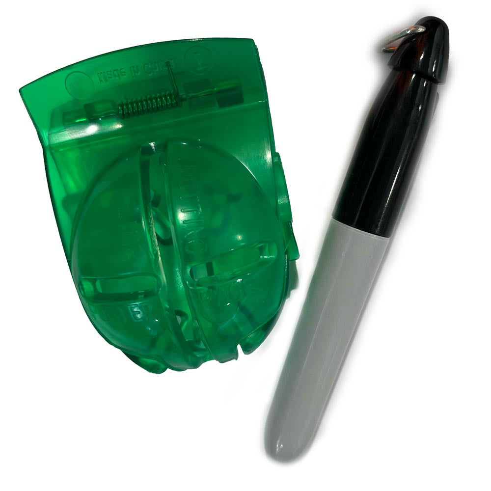 GWX Line-Em-Up Ball Marker #4 (with Pen) – Golf Warehouse NZ