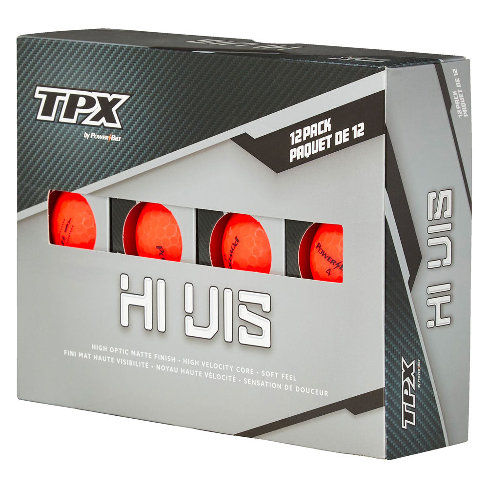 Powerbilt TPX High Optic Golf Balls Dozen – Golf Warehouse NZ