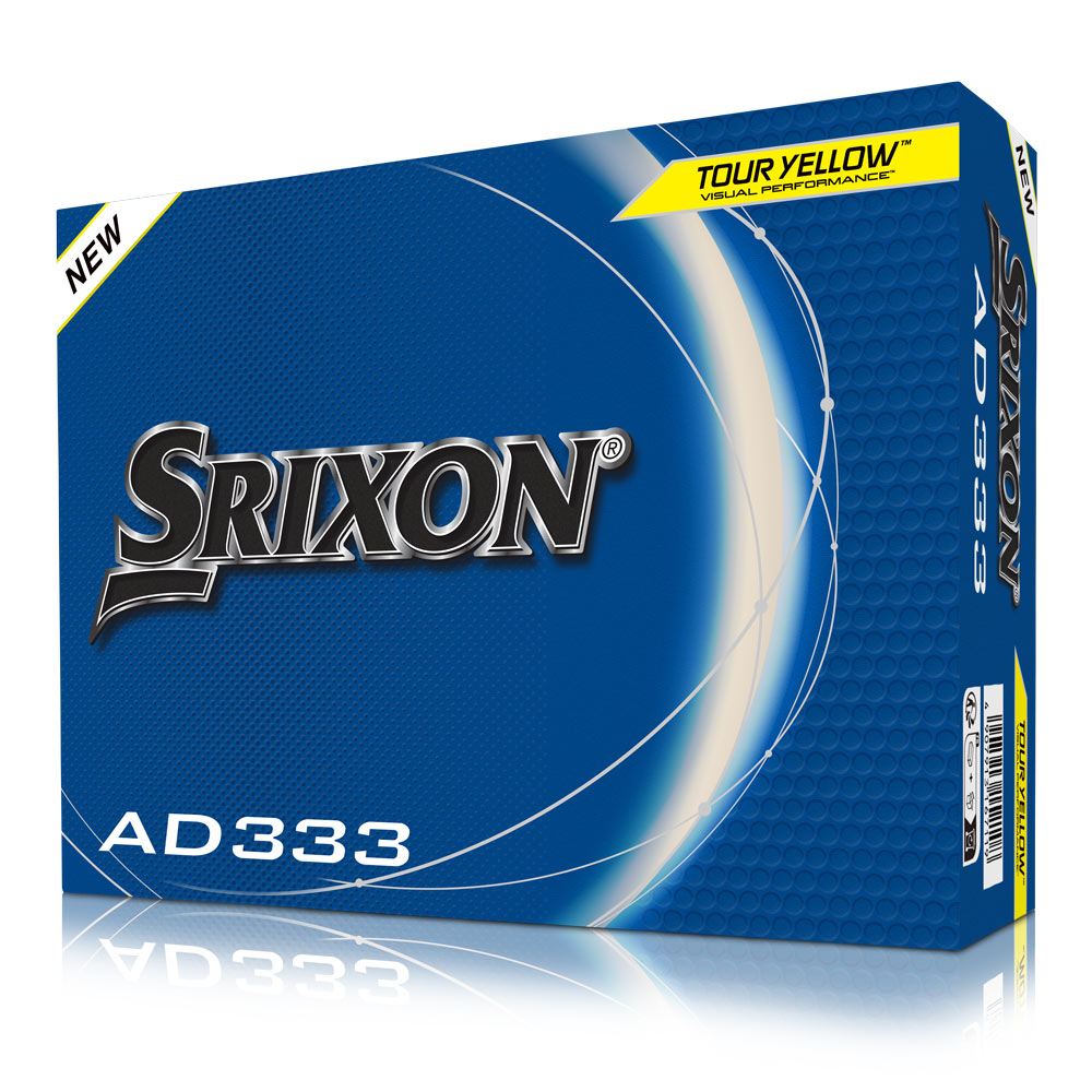 Srixon AD333 Golf Balls V11 - 3 dozen Yellow – Golf Warehouse NZ
