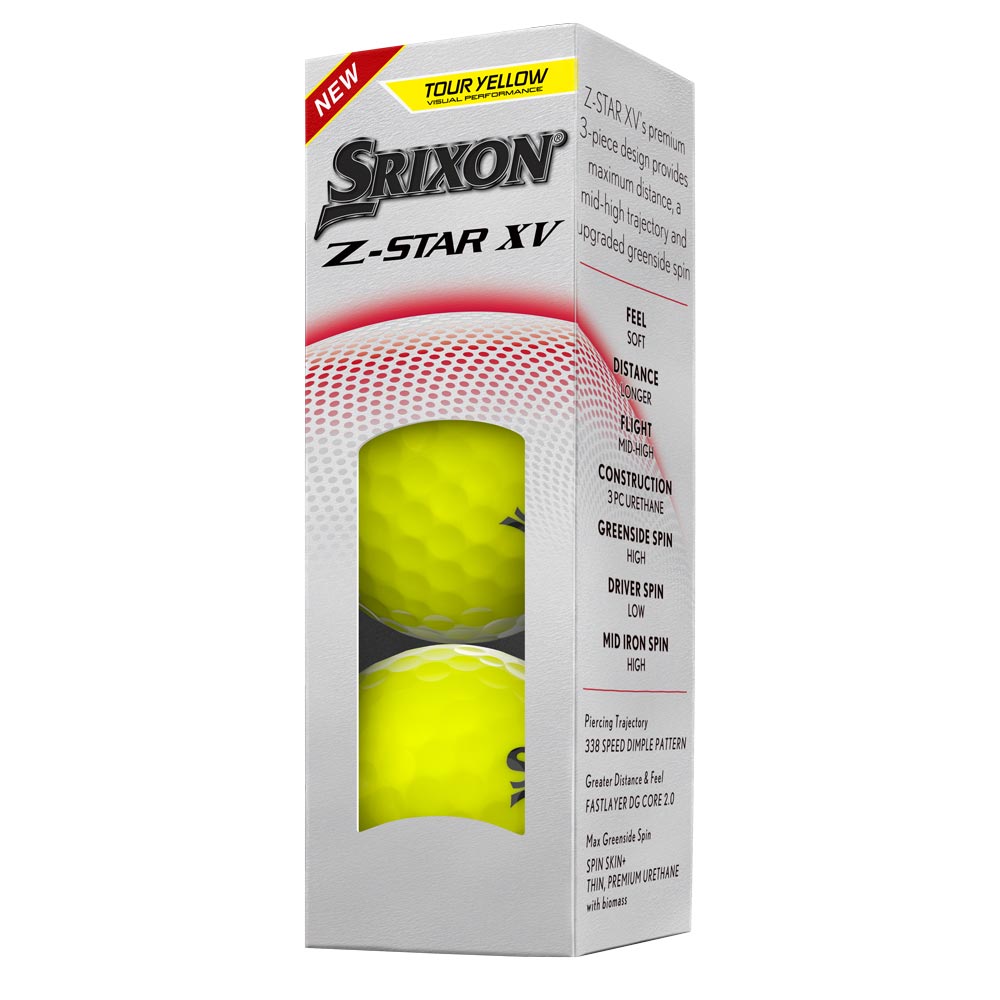 Srixon Z-Star XV Golf Balls V9 - Dozen – Golf Warehouse NZ