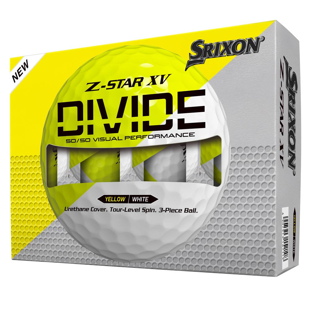 Srixon Z-Star XV V9 Divide Golf Balls - Dozen – Golf Warehouse NZ