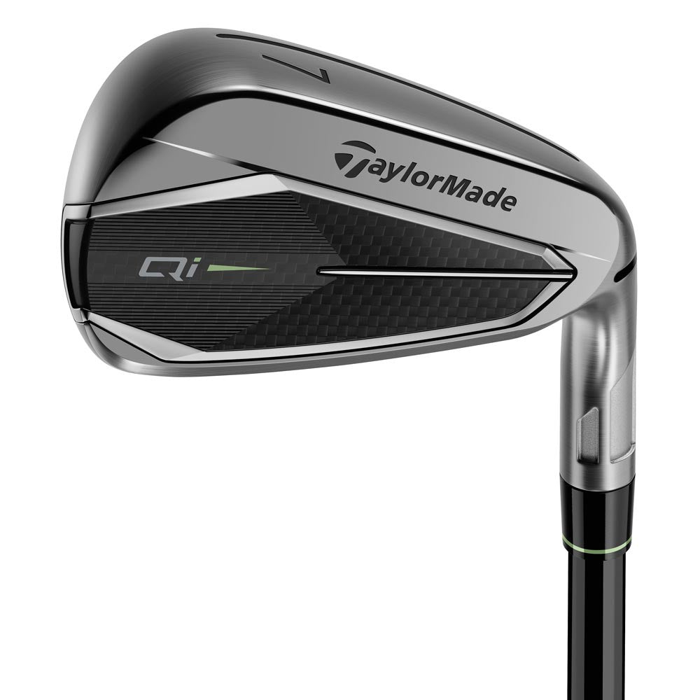 TaylorMade Mens Qi Irons Gunmetal Edition 4-PW Steel Stiff – Golf ...
