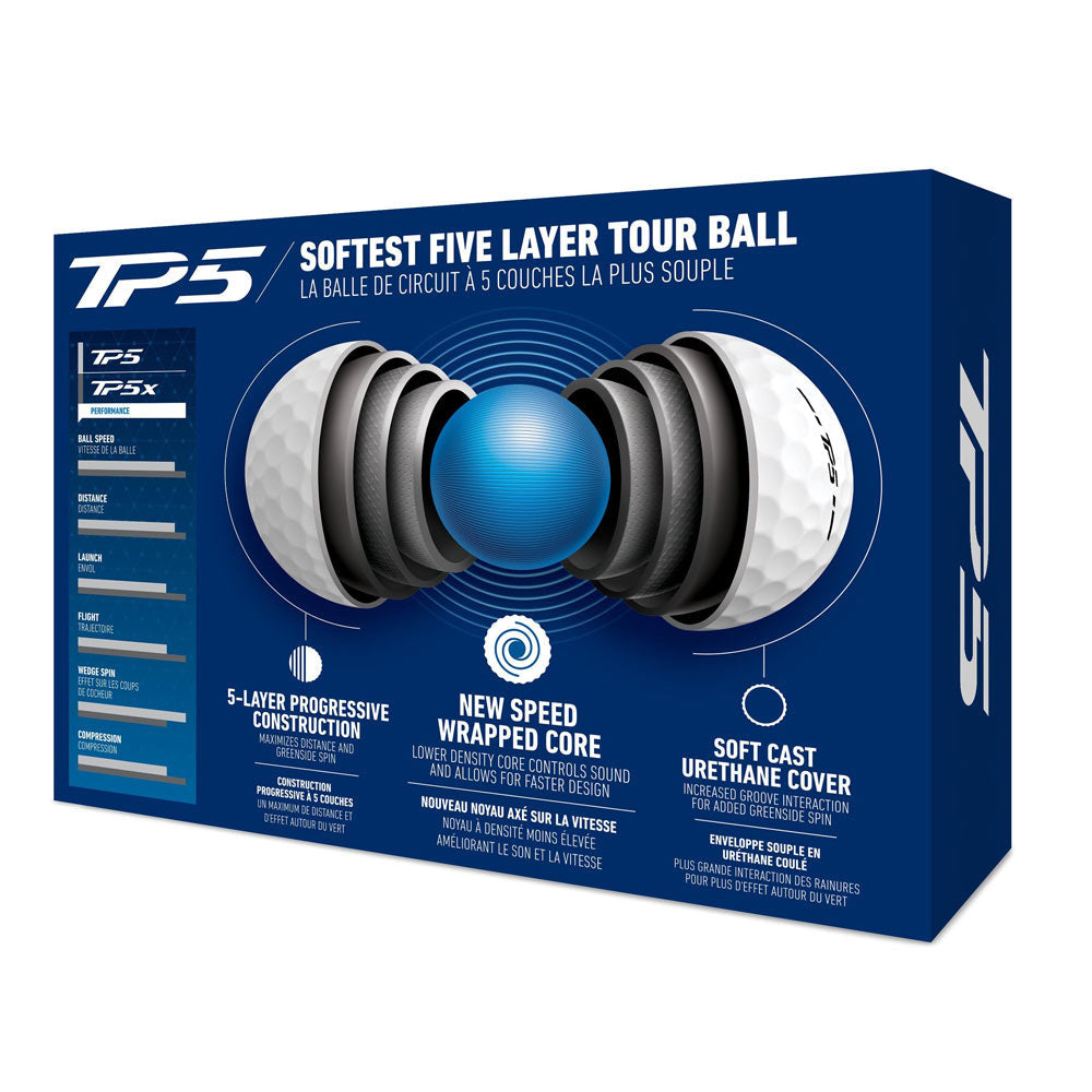 TaylorMade TM24 TP5 Golf Balls - Dozen – Golf Warehouse NZ