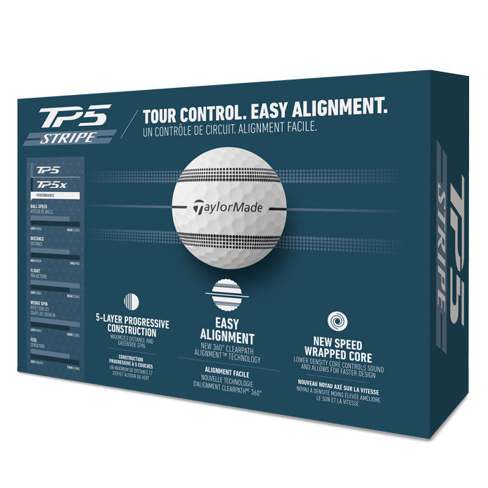 TaylorMade TM24 TP5 Stripe - Dozen – Golf Warehouse NZ