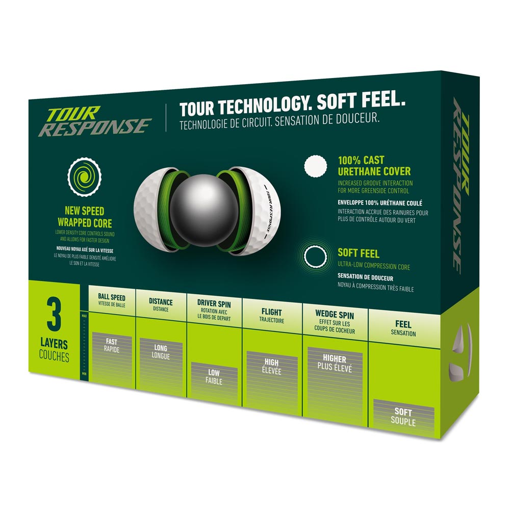 TaylorMade TM25 Tour Response Golf Balls - Dozen – Golf Warehouse NZ
