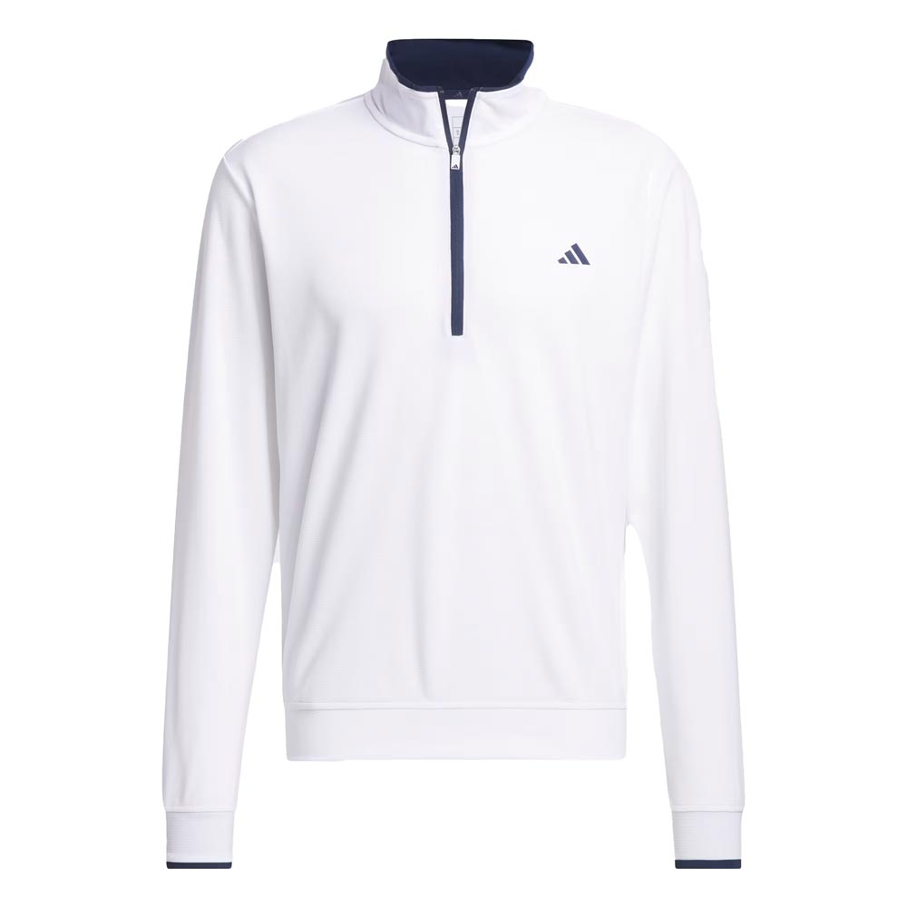 adidas Mens 1/4 Zip UPF Lightweight Pullover '24 – Golf Warehouse NZ